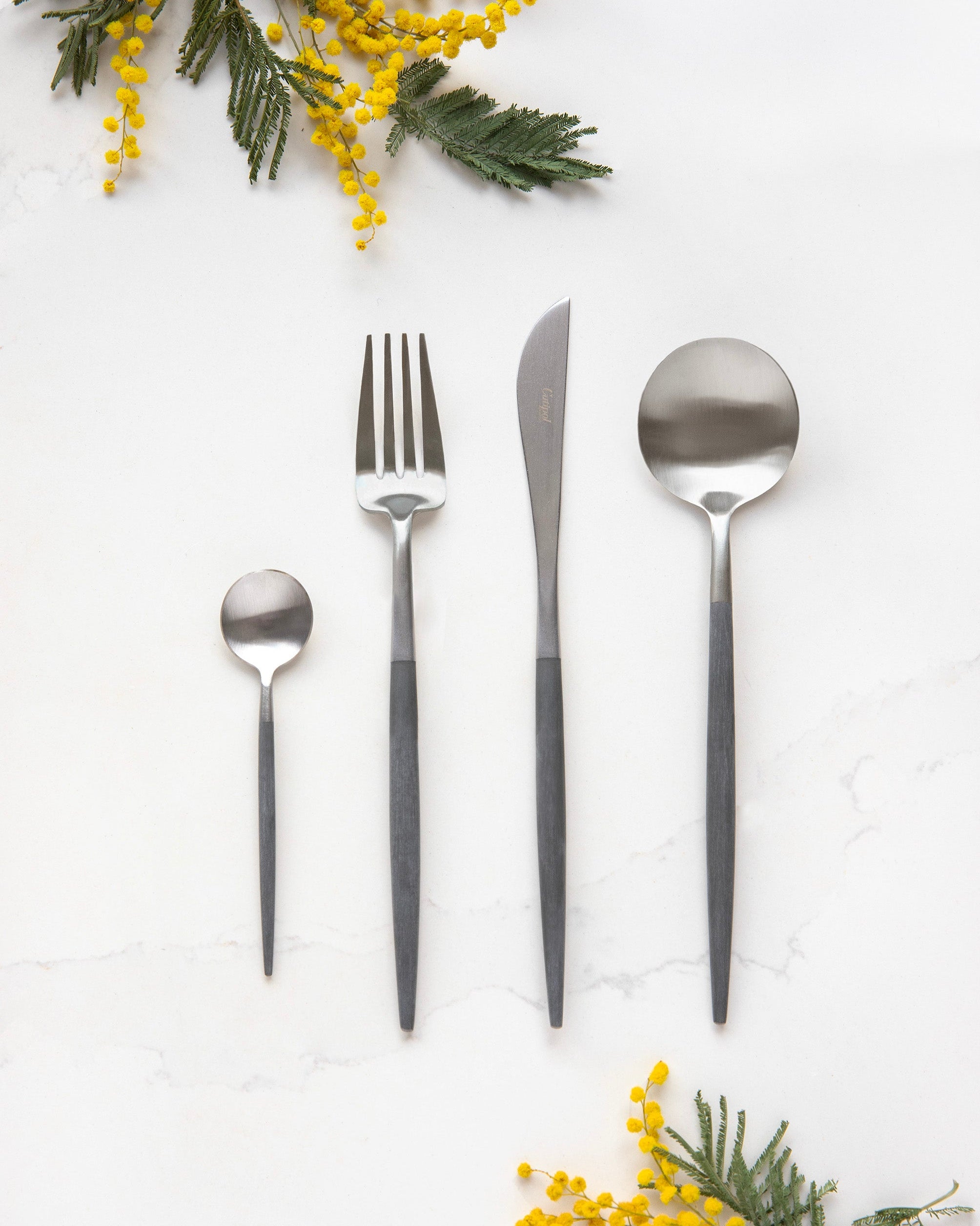 Cutlery set 24 pieces Cutipol Goa Grey GO.006 GR