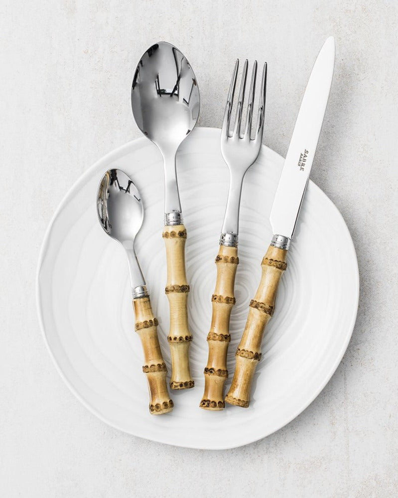 Sabre Paris Panda Bambu Cutlery Set - 4 Piece